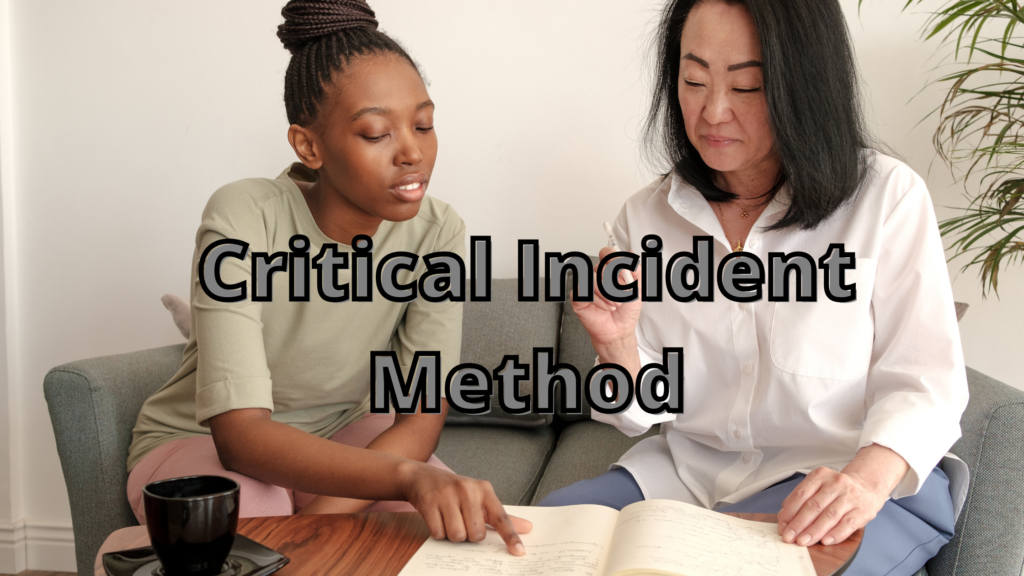 Critical Incident Method - Performance Evaluation Methods | Human ...
