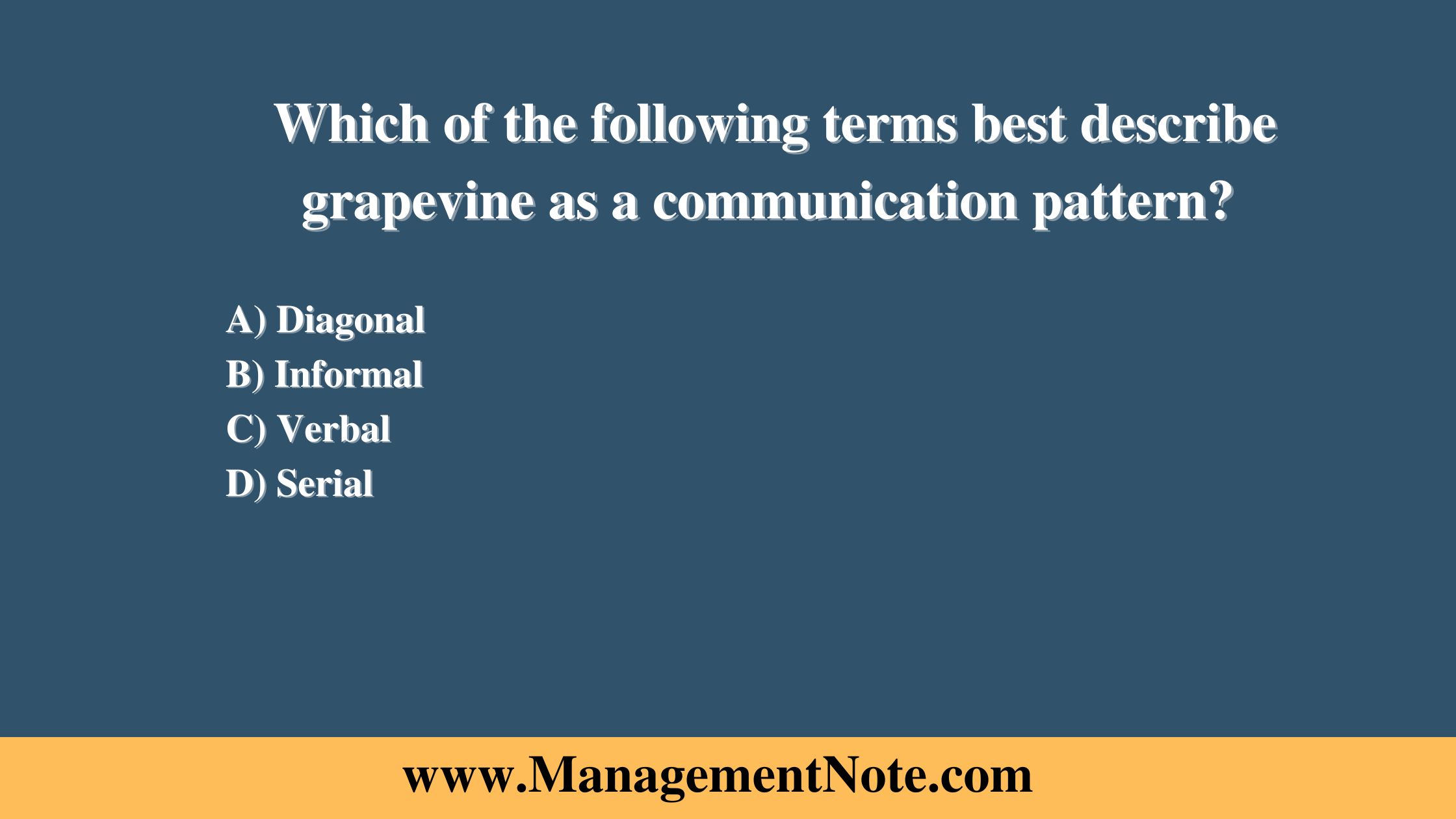 which-of-the-following-terms-best-describe-grapevine-as-a-communication
